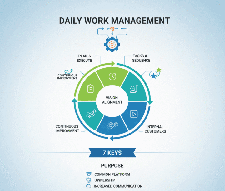 7 Keys to Daily Work Management (DWM)
